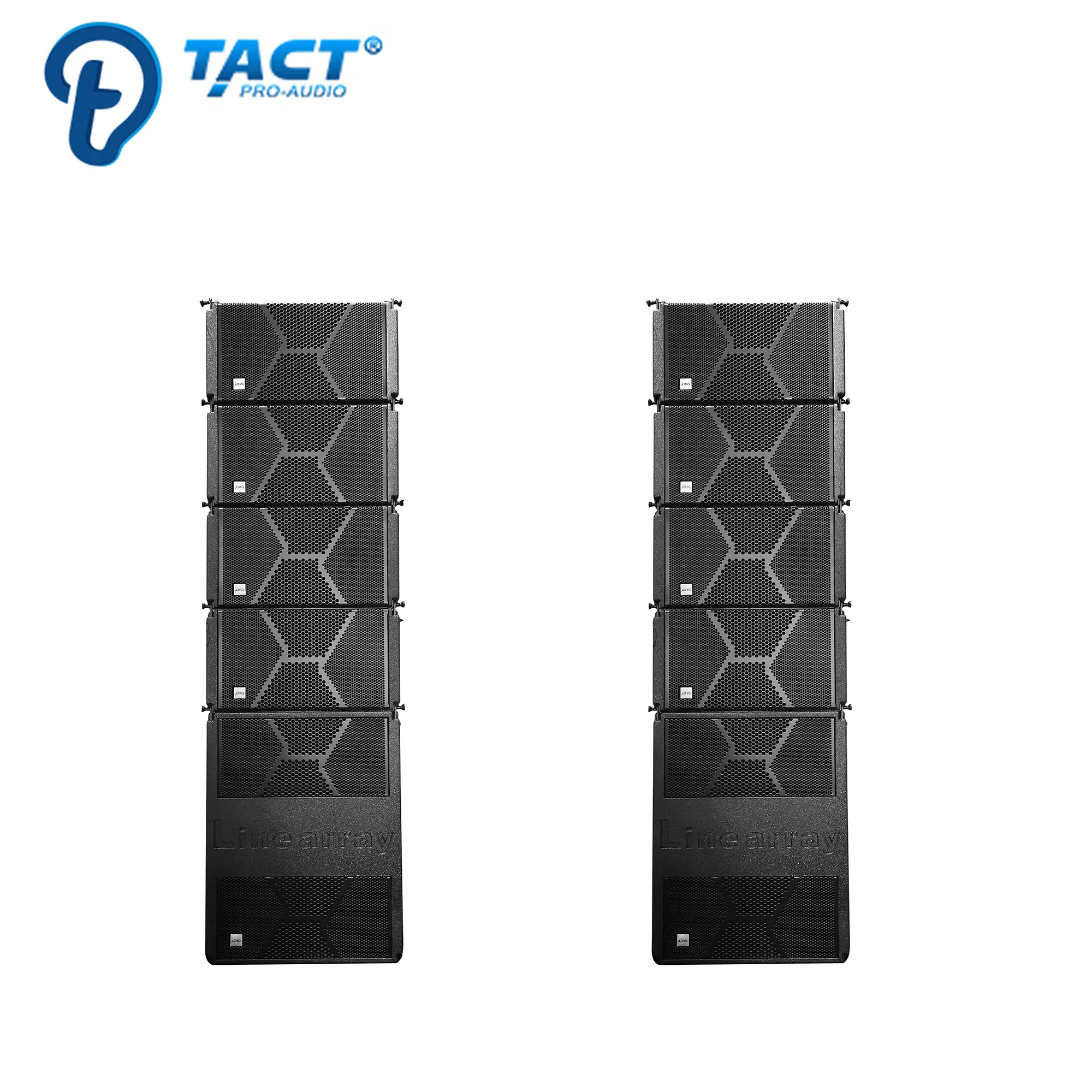 Professional 10 Inch Line Array Powered Speakers Sound Equipment Active ...