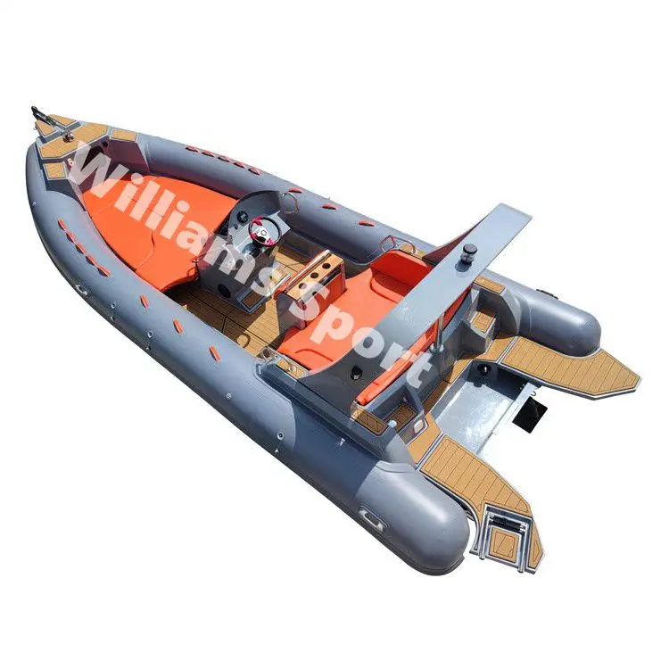 Rigid Hulled Inflatable Boat Pvc Hypalon Tube At Gunwale Rib Inflatable ...