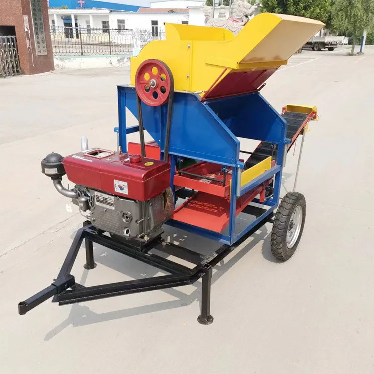 Automatic Dry Wet Dual Purpose Groundnut Harvester Thresher Peanut ...