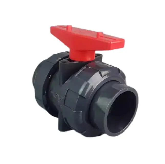 UPVC Loose Ball Valve PVC Double - GOGO Quality & Support