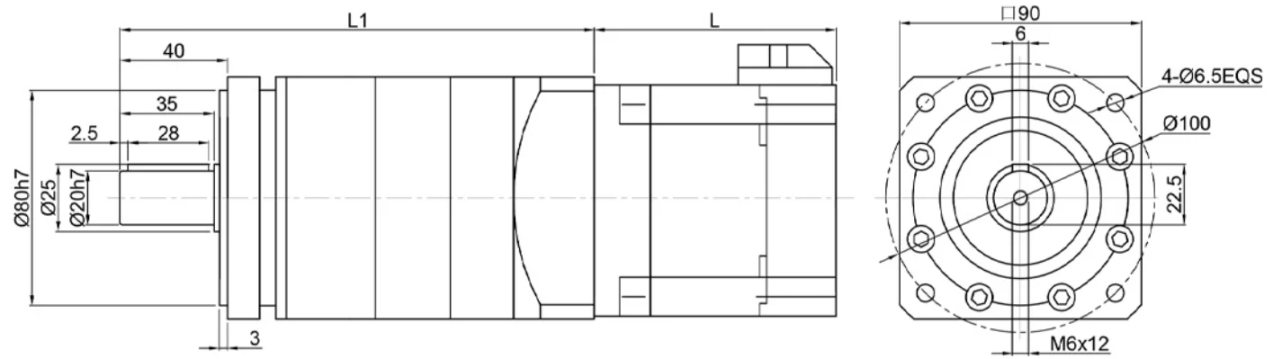 12volt 36V 48V 150nm 240 Nm 1hp 750W 600W 450W Bldc Motor for Lawnmower