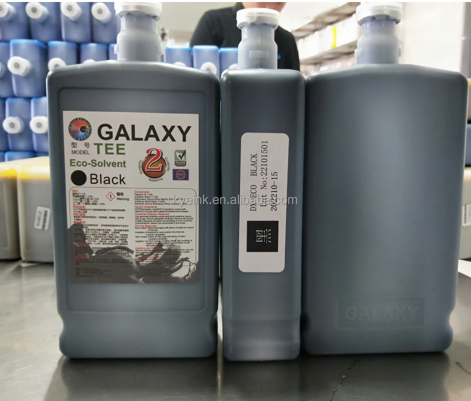 Galaxy TEE Eco Solvent Ink Tinta galaxy Tee Ecosolvente Tinta Galaxia ...