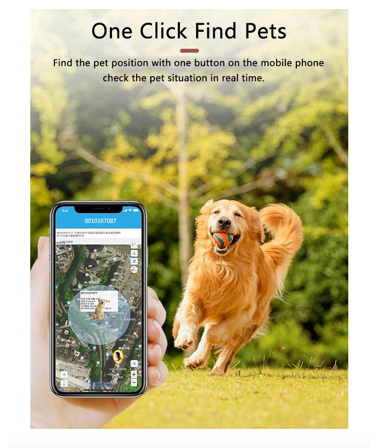 4g Lar Mini Pet Gps Tracker - Waterproof Locator With Flash Light ...