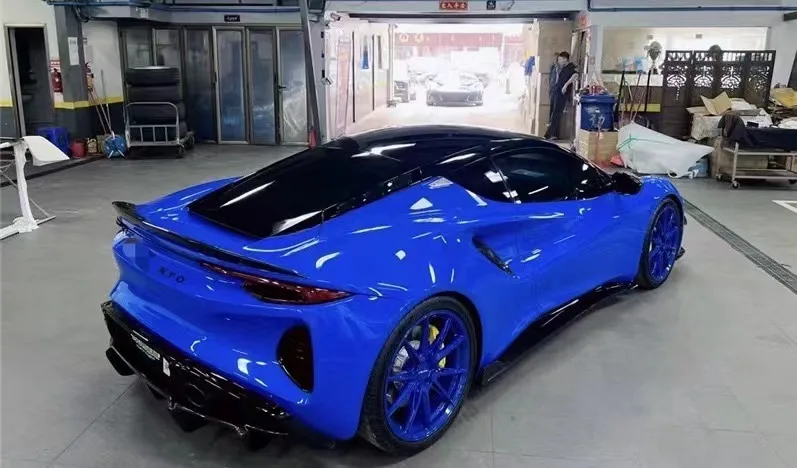 Carbon Fiber Body Kit For Lotus Emira Front Lip Diffuser Spoiler Hood ...