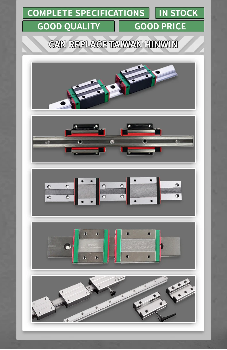 Linear Guides MGN & MGW7 Series Models 7C 7H 9C 9H 12C 12H 15C 15H ...
