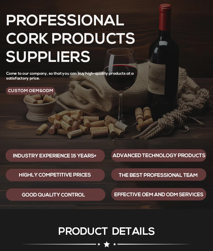 Customizable Size Durable T-Shaped Reusable Wooden Cork Wine Beer ...