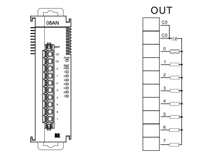 Original Delta PLC AS08AM10N-A Expansion Modules AS08AN01T-A AS02PU-A ...