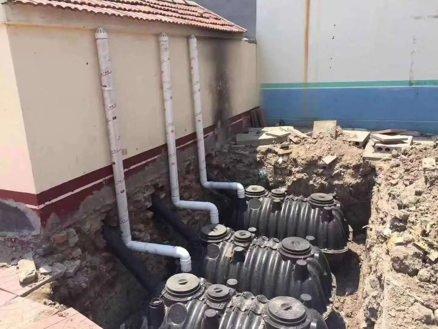 2000 Liters Polyethylene Smc Water Biogas Plant Septic Tanks - Buy 2000 ...