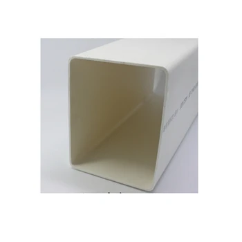 Large Diameter Sizes 200mm Plastic Rectangular Square Pvc Drainage Pipe ...