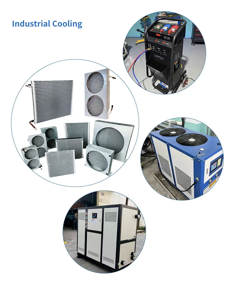 Micro Channel Heat Exchanger Fin Tube Aluminium Microchannel ...