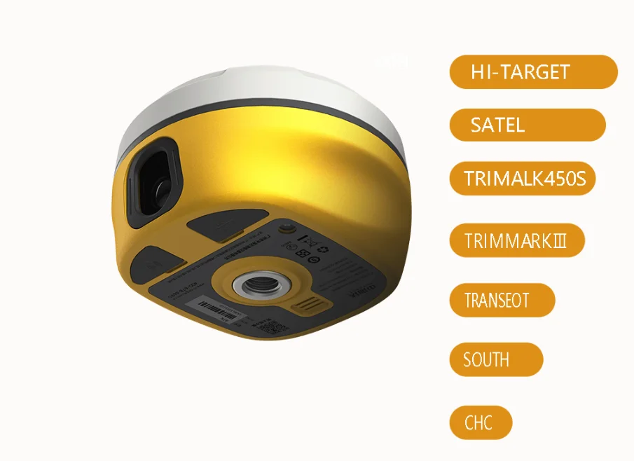 Hi Target F5 GPS RTK High Accuracy GNSS RTK Receiver High Performance Differential Geodetic GPS ...