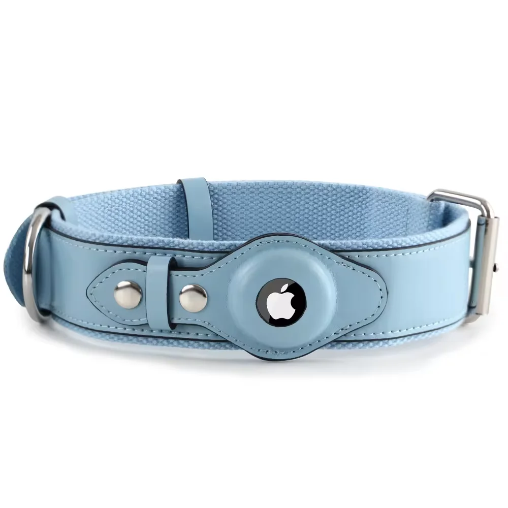 High Quality Adjustable Handmade Pet Collar with GPS Tracking