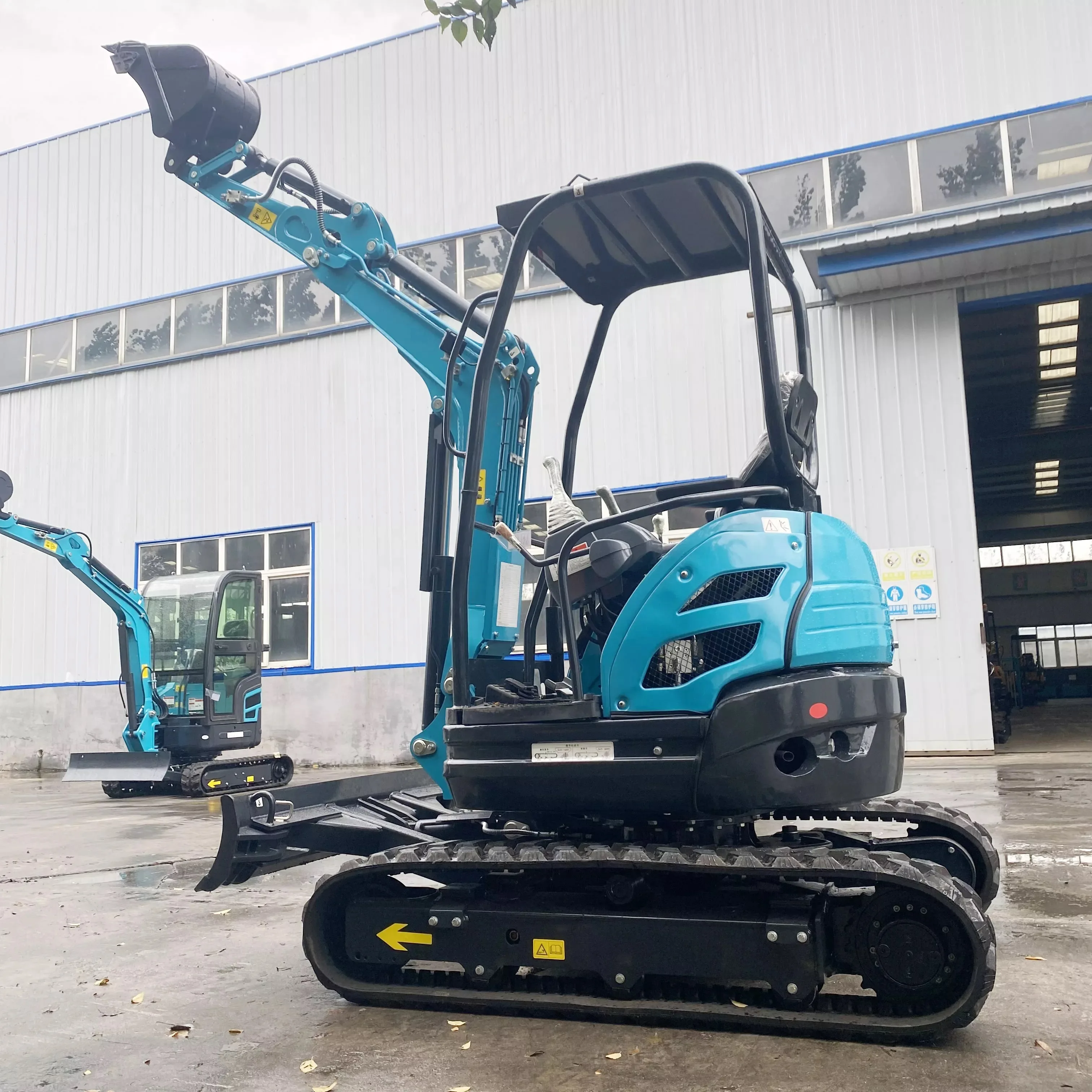 Engineering Construction Machinery 360 Degree Rotation Mini Excavator ...