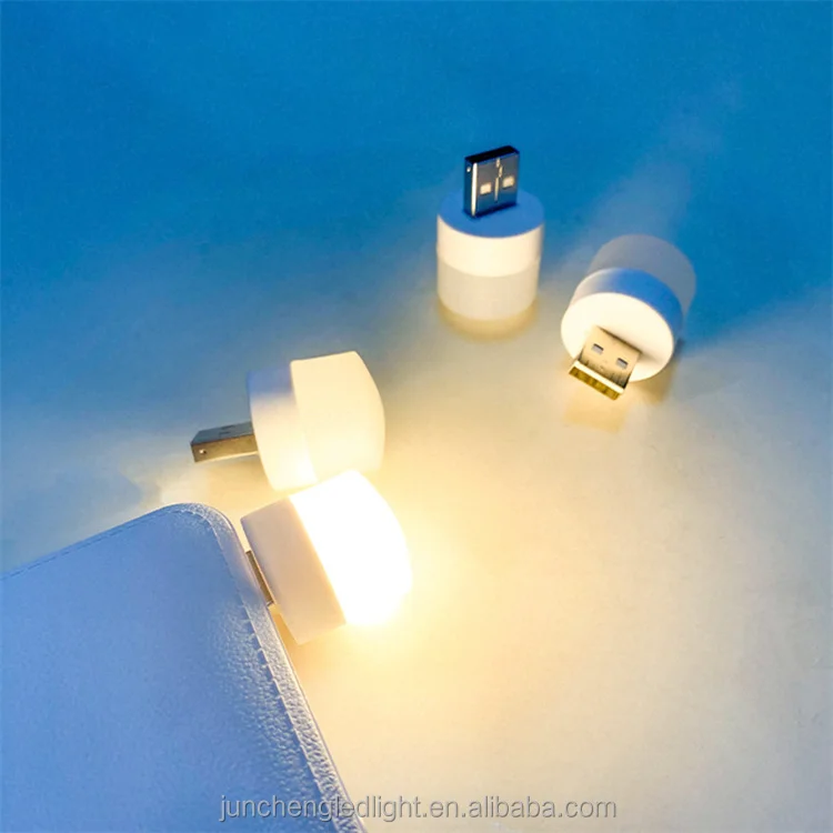 Mini Usb Plug In Led Night Light Outdoor Camping Eye Protection Reading ...
