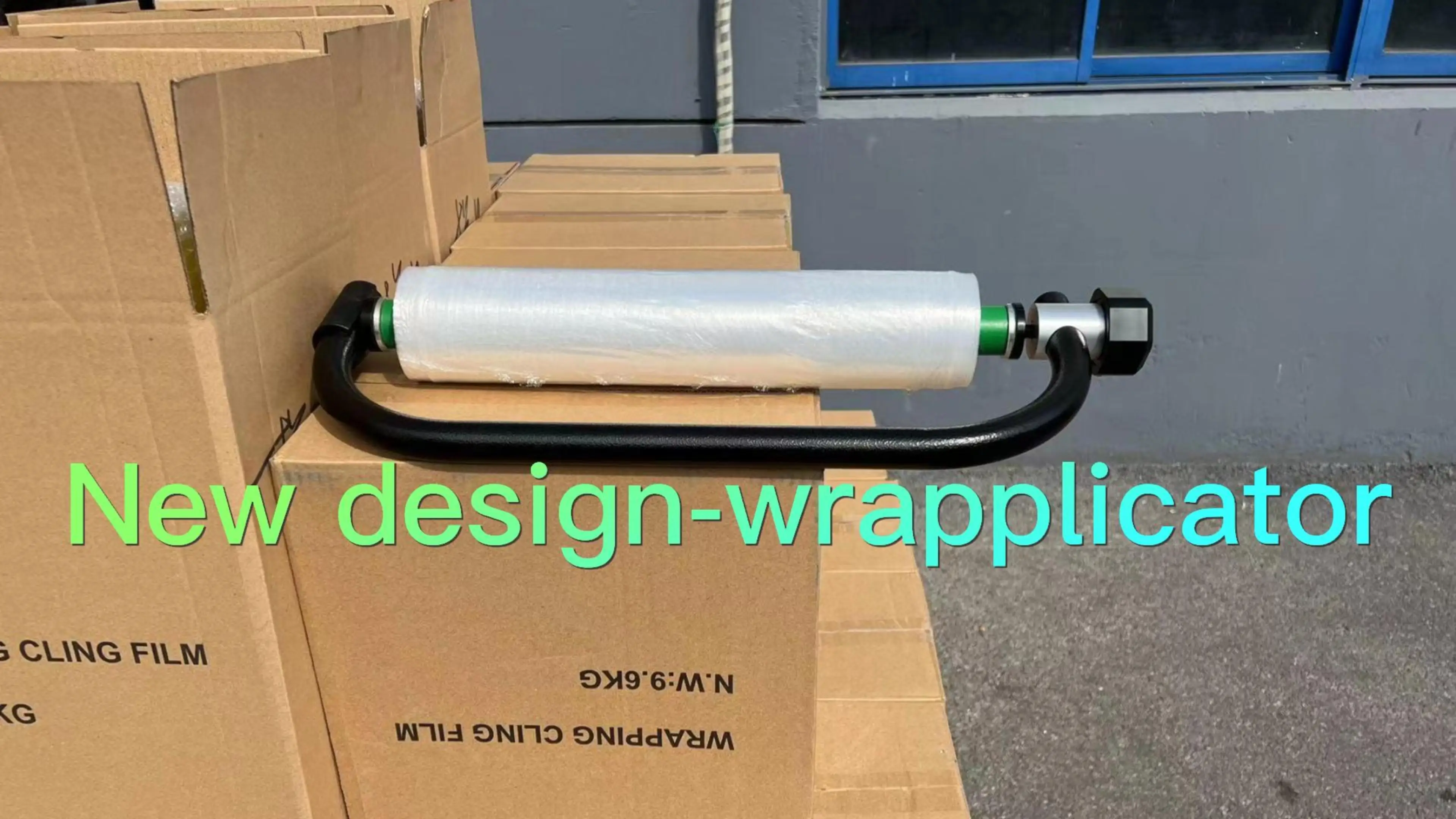 Wholesale Manual Handle Pallet Plastic Packing Machine Compact Stretch ...