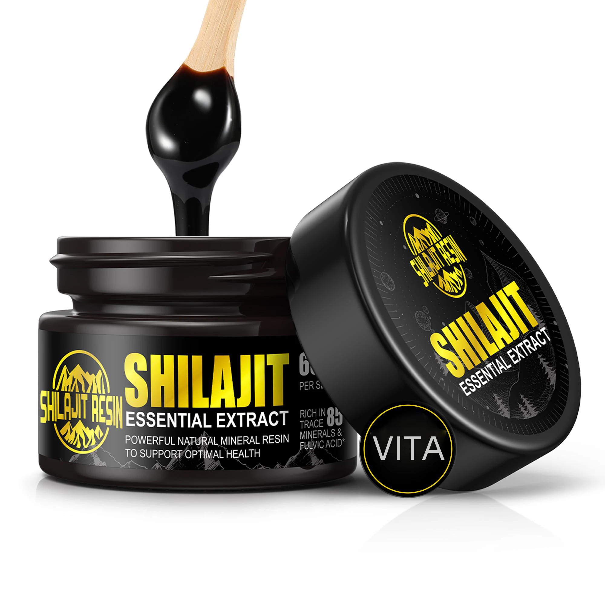 Shilajit Pure Himalayan Organic Resin Himalayan Shilajit Resin High ...