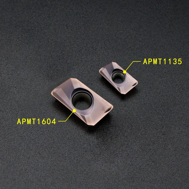 Zhuzhou High Quality Tungsten Carbide Cnc Milling Inserts Apmt 1604 ...