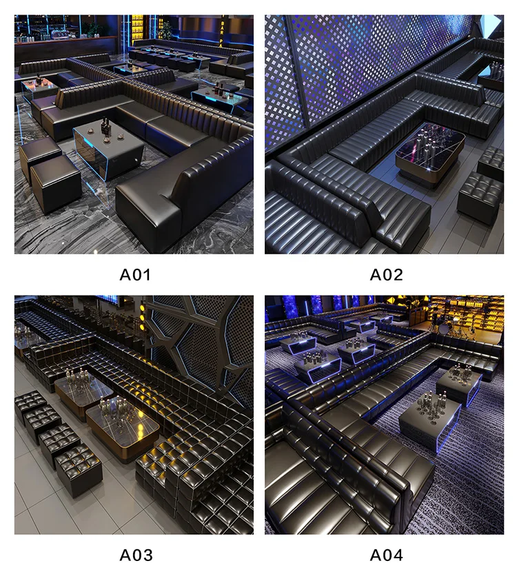 Customized Bar Booth,Nightclub Bar Counter,Ktv Private Room,U-shaped ...