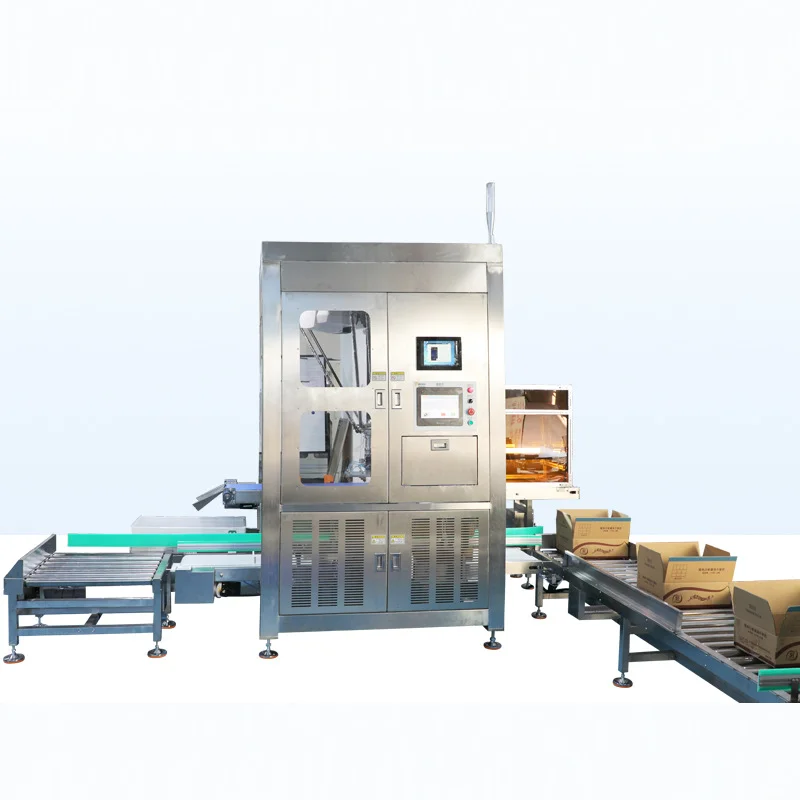 Delta Collaborative Robot Arm High-Speed Automatic Case Packer Machine ...