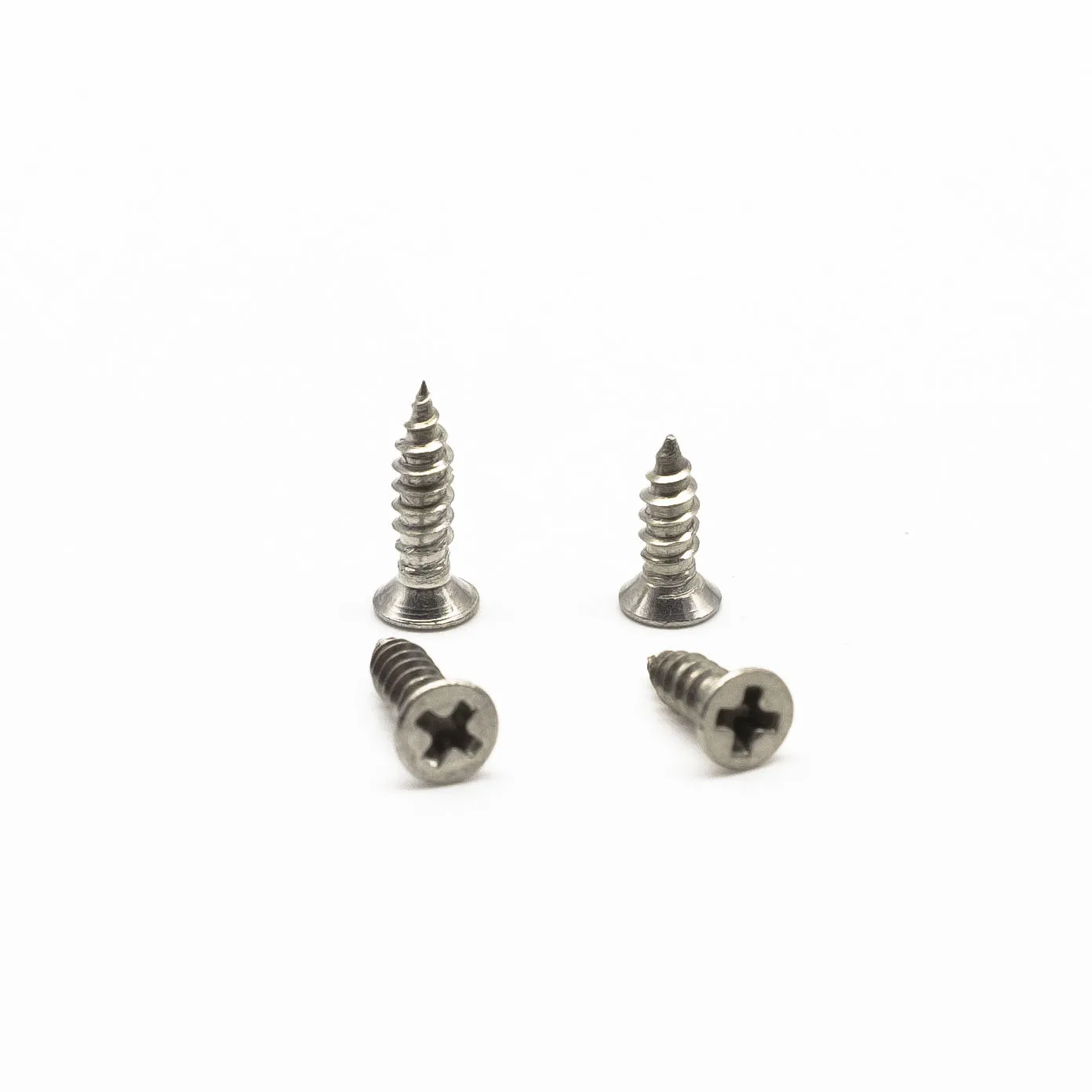 Custom Stainless Steel M2.5 Small Fastener Fully Threaded Cross ...