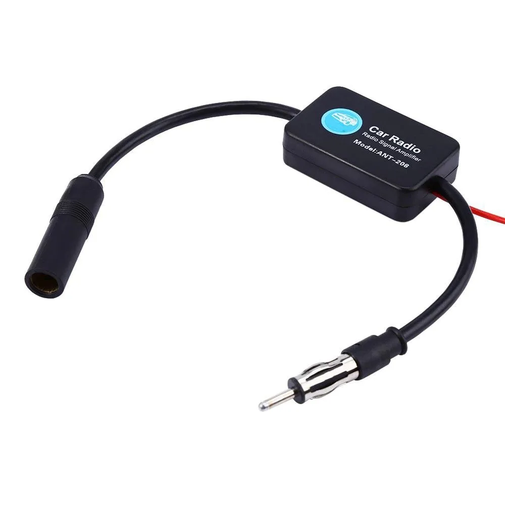 12V Auto Signal Booster Verstarker AM FM Radio Antenne TV Signal verstarker DVB Car Aerial Booster Alibaba