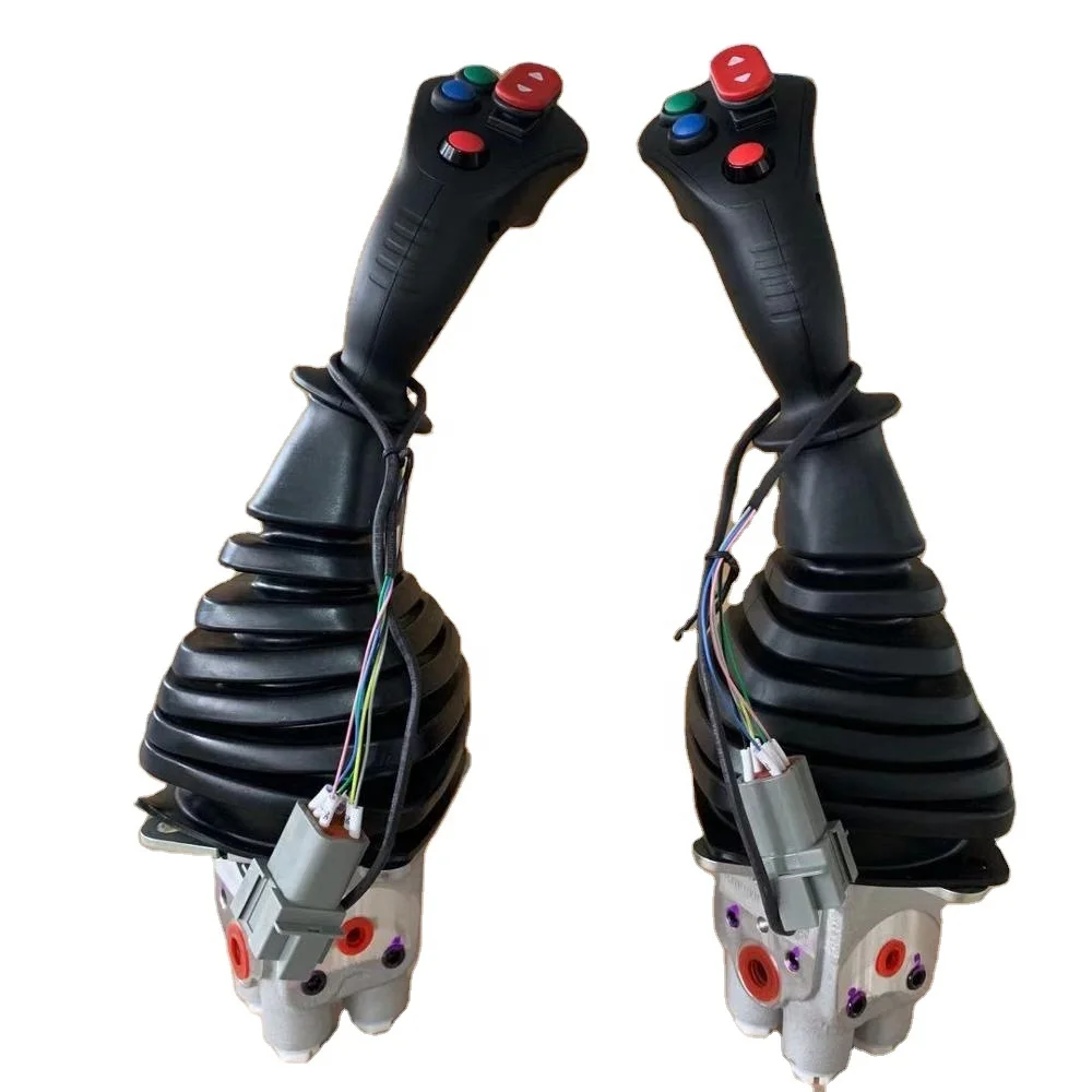 Rexroth Excavator Hydraulic Control Valve Joystick Handle For Excavator ...