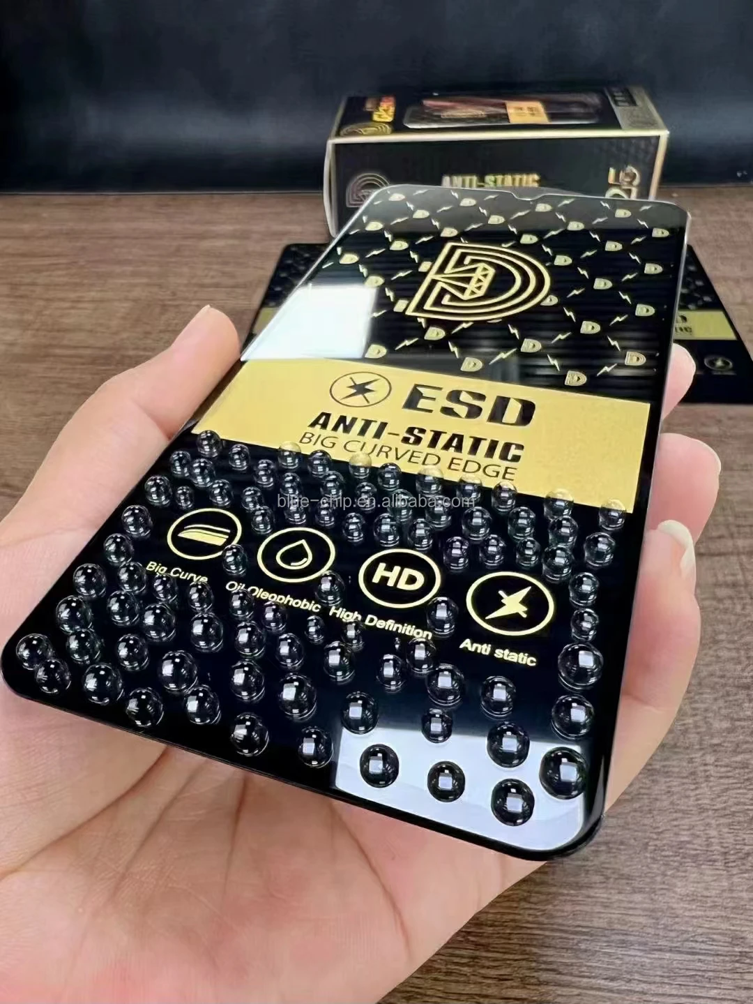 Golden Diamond Esd Anti Static For Iphone 14 14 Pro Max 14 Plus 13 12 ...