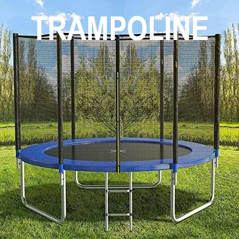 Durable Trampolines with Safety Nets - Perfect for Training