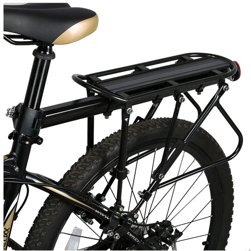 Mountain Bicycle Cargo Carrier Rack - Aluminum Bike Rear Carrier ...