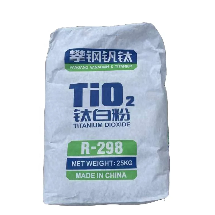 Titanium Dioxide Rutile Grade Pangang R298 TiO2 Titanium Dioxide 25kg R ...