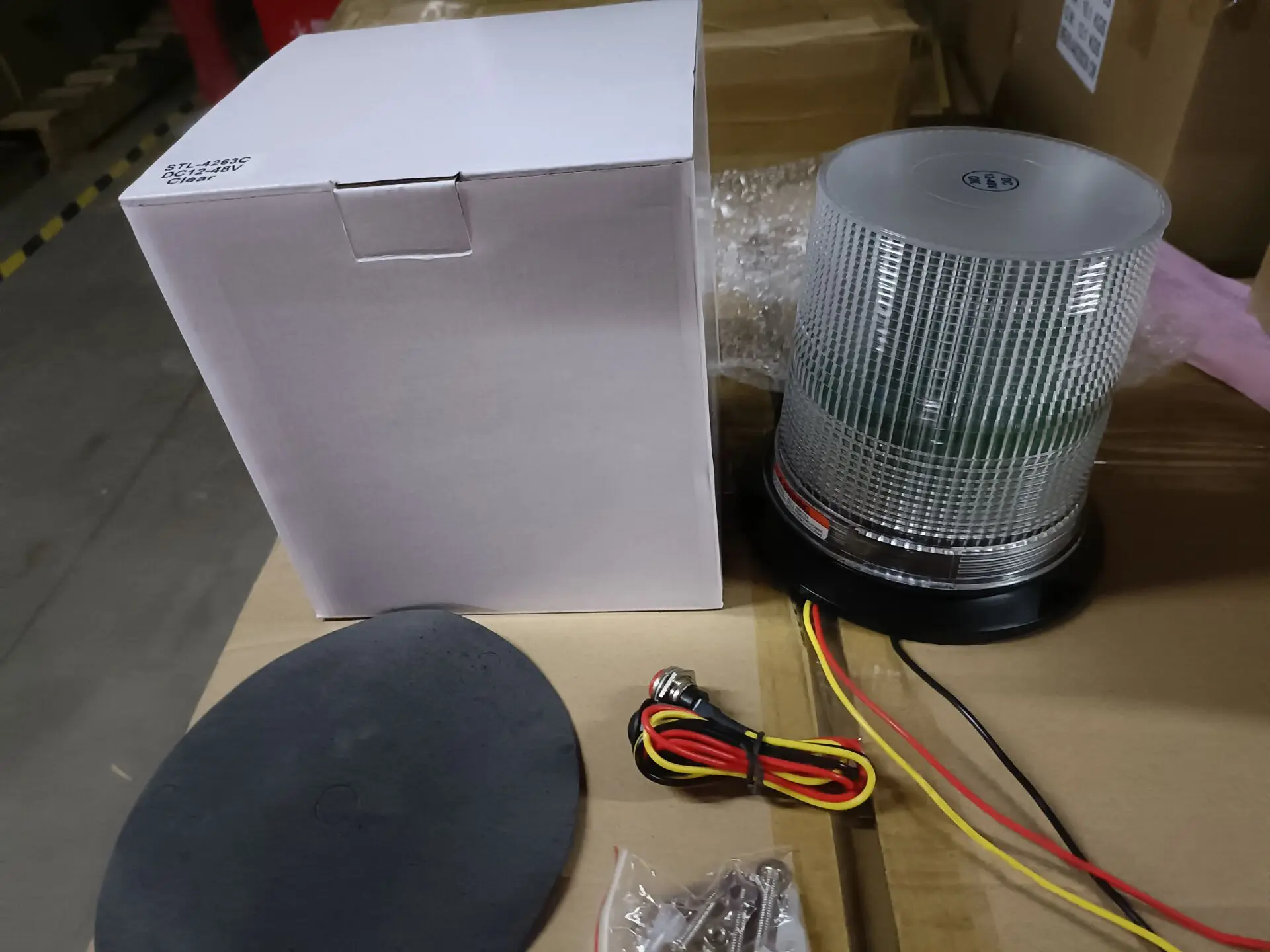 Heavy Duty Mining Safety Dc12-48v White 35w Xenon Spiral Strobe Flash ...