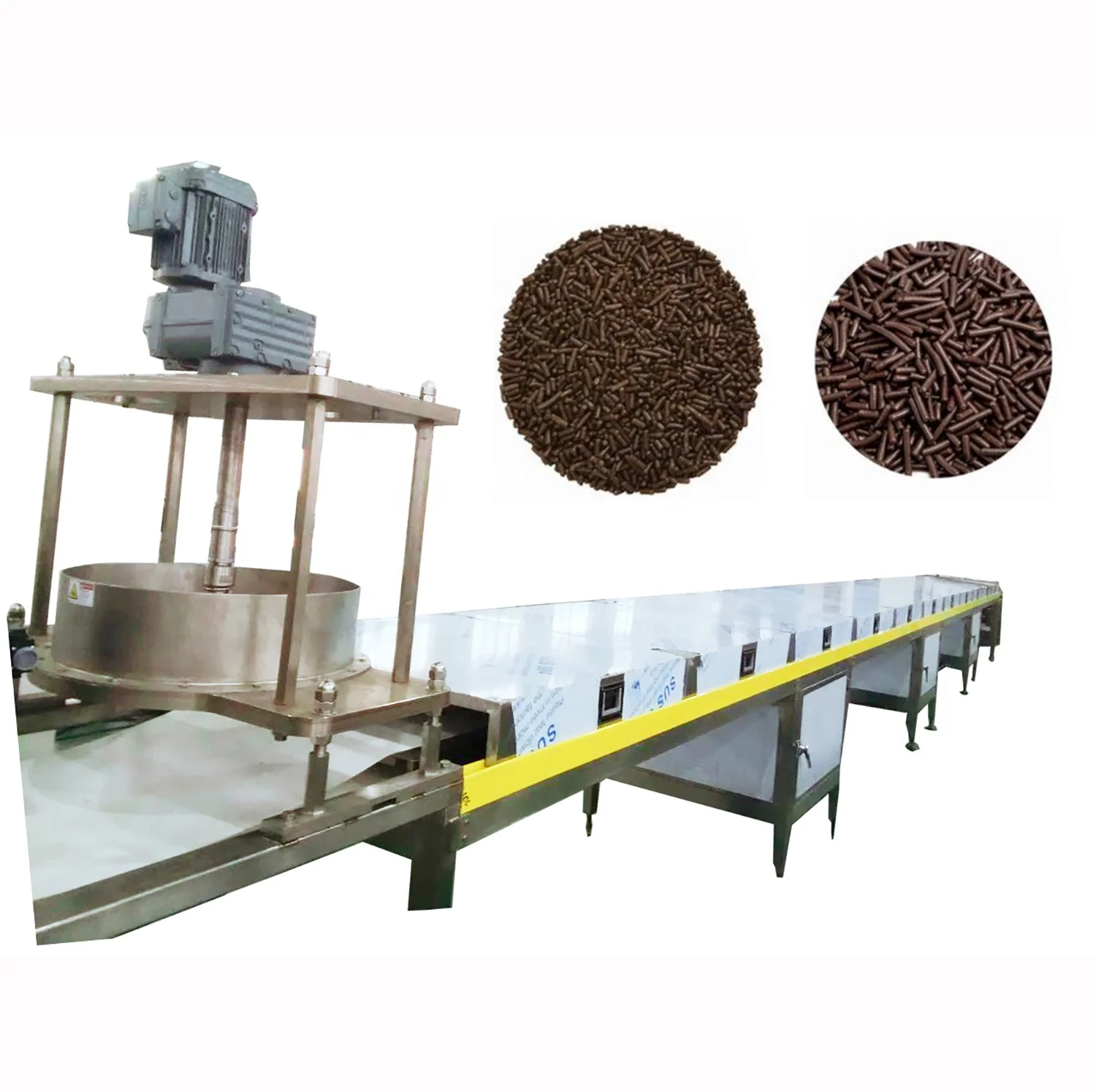 Certificate of Origin One Year Warranty Automatic Chocolate Vermicelli ...