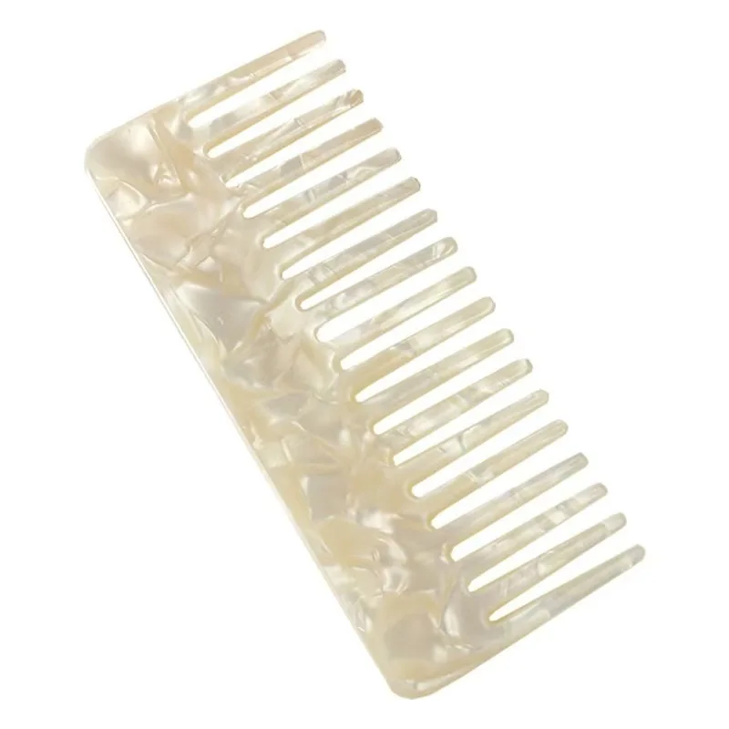 Customized Simple Square Acetate Combs for Women