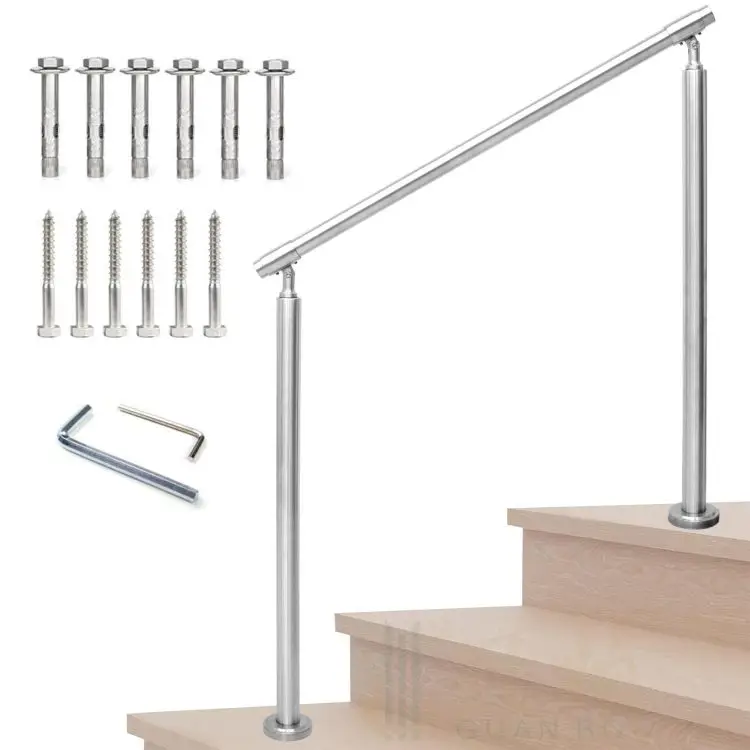 Steps Stainless Steel Handrail Load Handrail For Outdoor Steps Outdoor ...