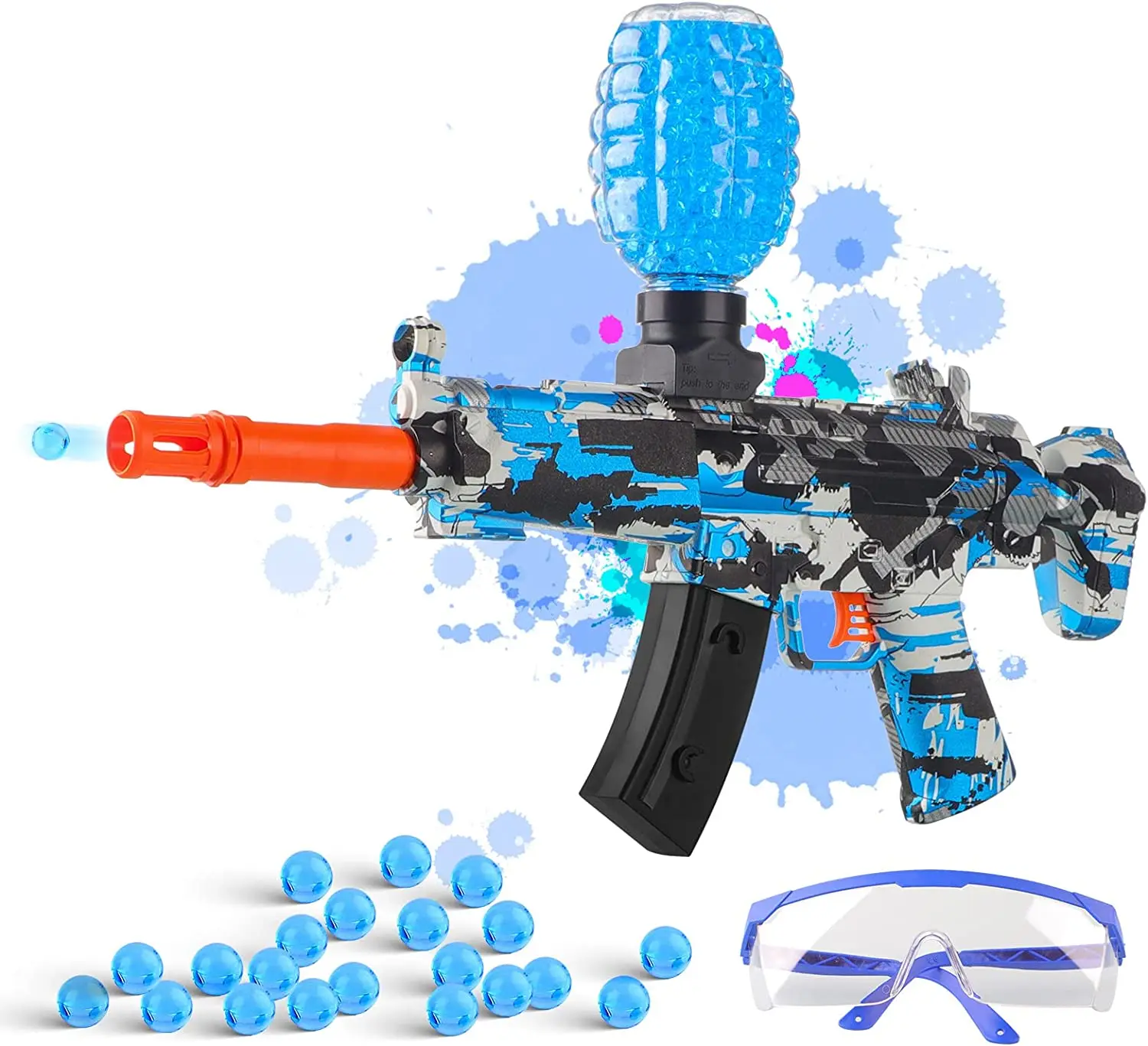 Hydrogel Paint Pistol Gel Soft Bullet Water Splatter Ball M416 Ak47 Gel ...