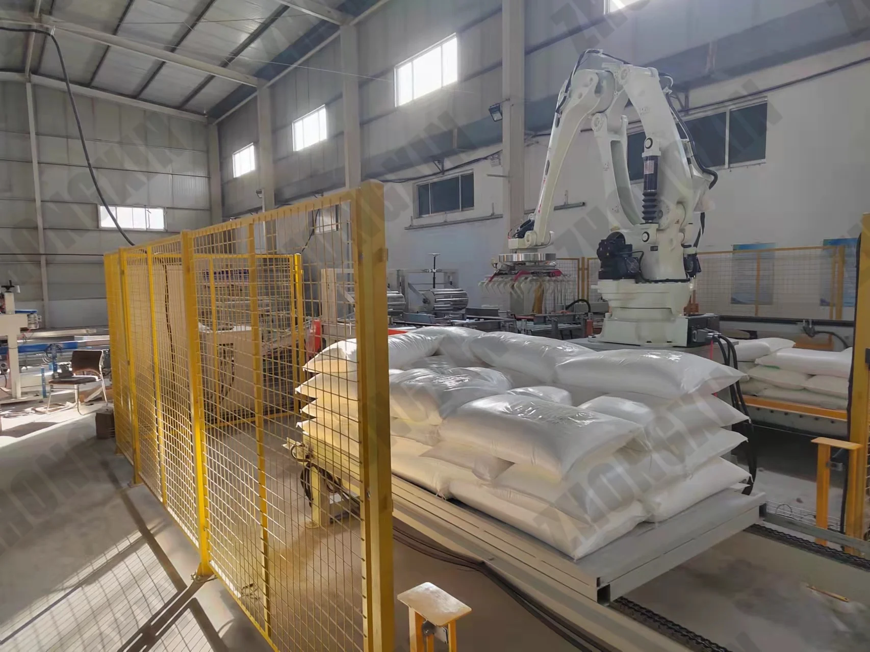 Automatic Robot Arm Palletizer Palletizing Robotic Price For Bag ...