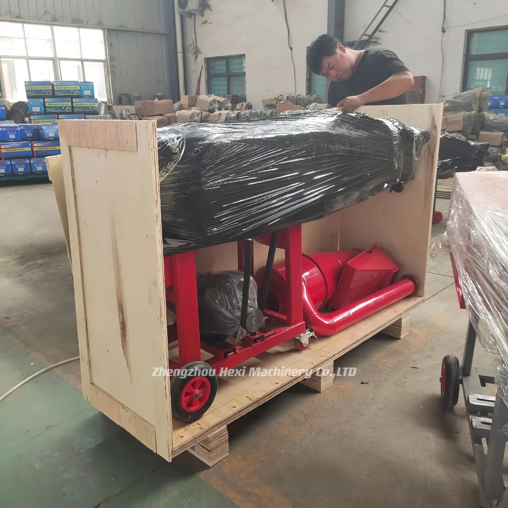 Hexi Grass Crusher Hay Chopping Straw Crusher Feed Hammer Mill Grain ...