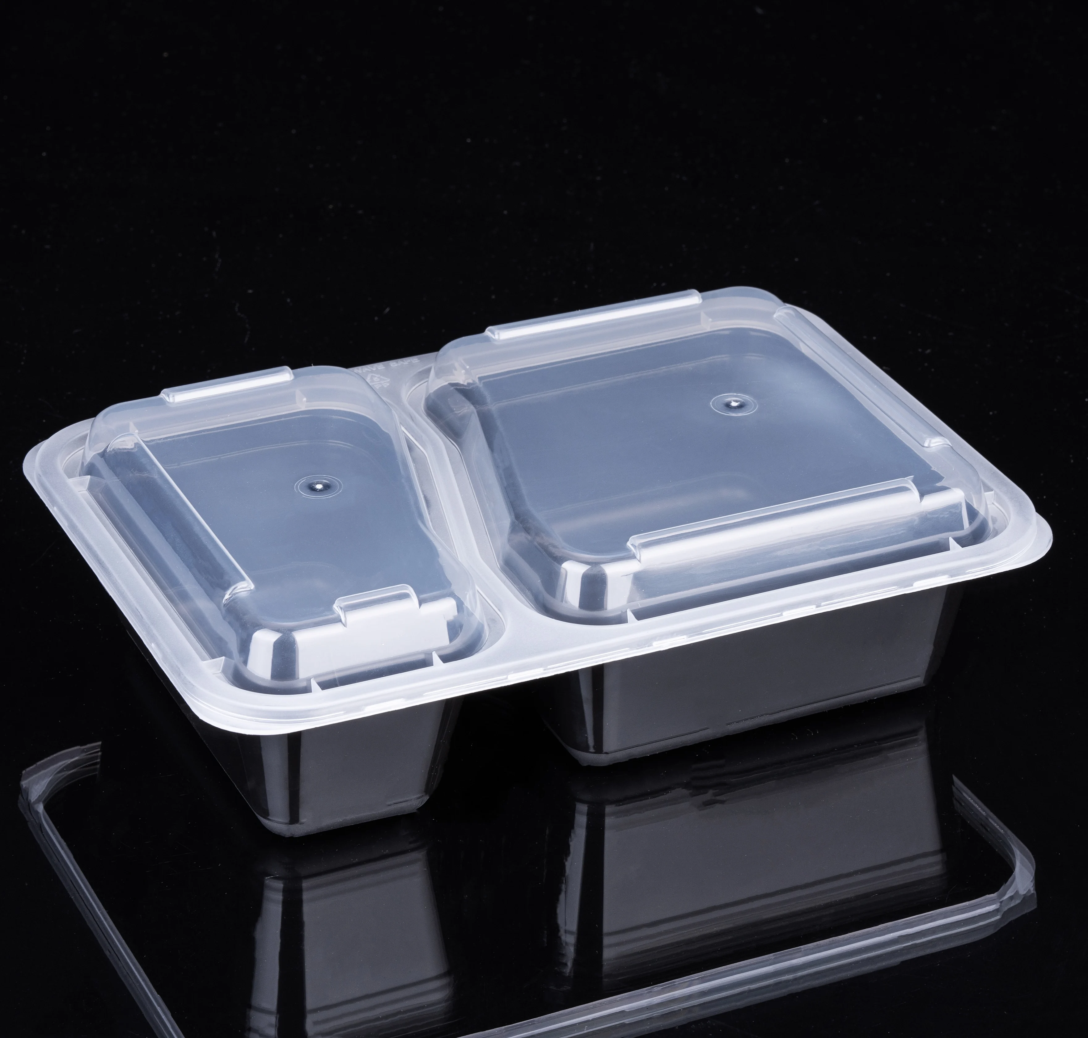 Reusable Plastic Food Containers - Microwave & Dishwasher Safe