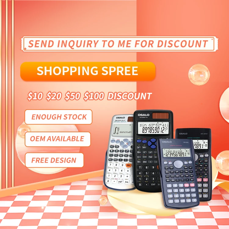 417 Scientific Calculator Functions Education Calculadora Cientifica ...