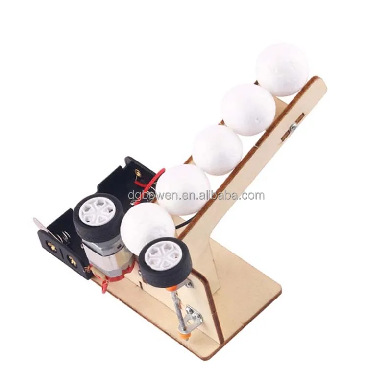 DIY Ball Launcher - Fun Science Experiment Kit for Kids