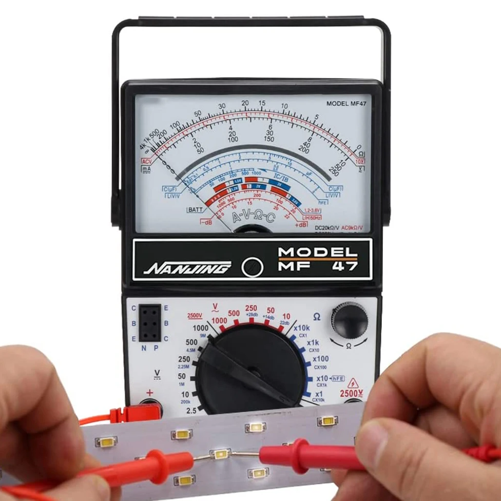 Full Overload Protection Ohmmeter Voltmeter Amp Meter