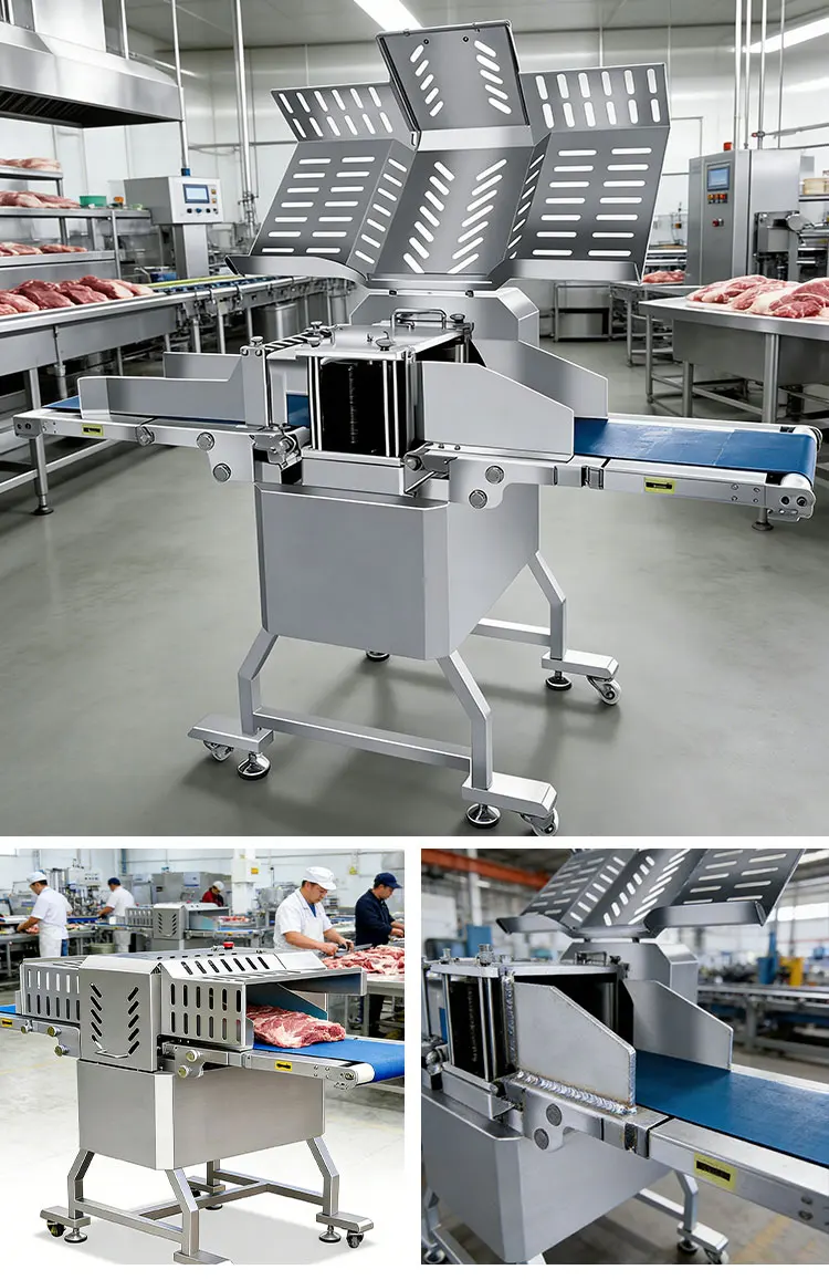 ZhongNuo New Automatic Horizontal Slicer Machine Stainless Steel Blade ...