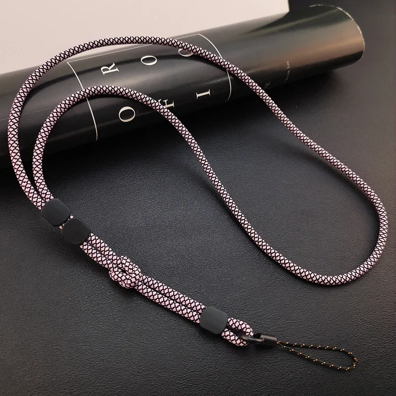 2 in 1 Nylon Lanyard Cell Phone Wrist/Hand Strap Cord Hang Mobile Rope ...