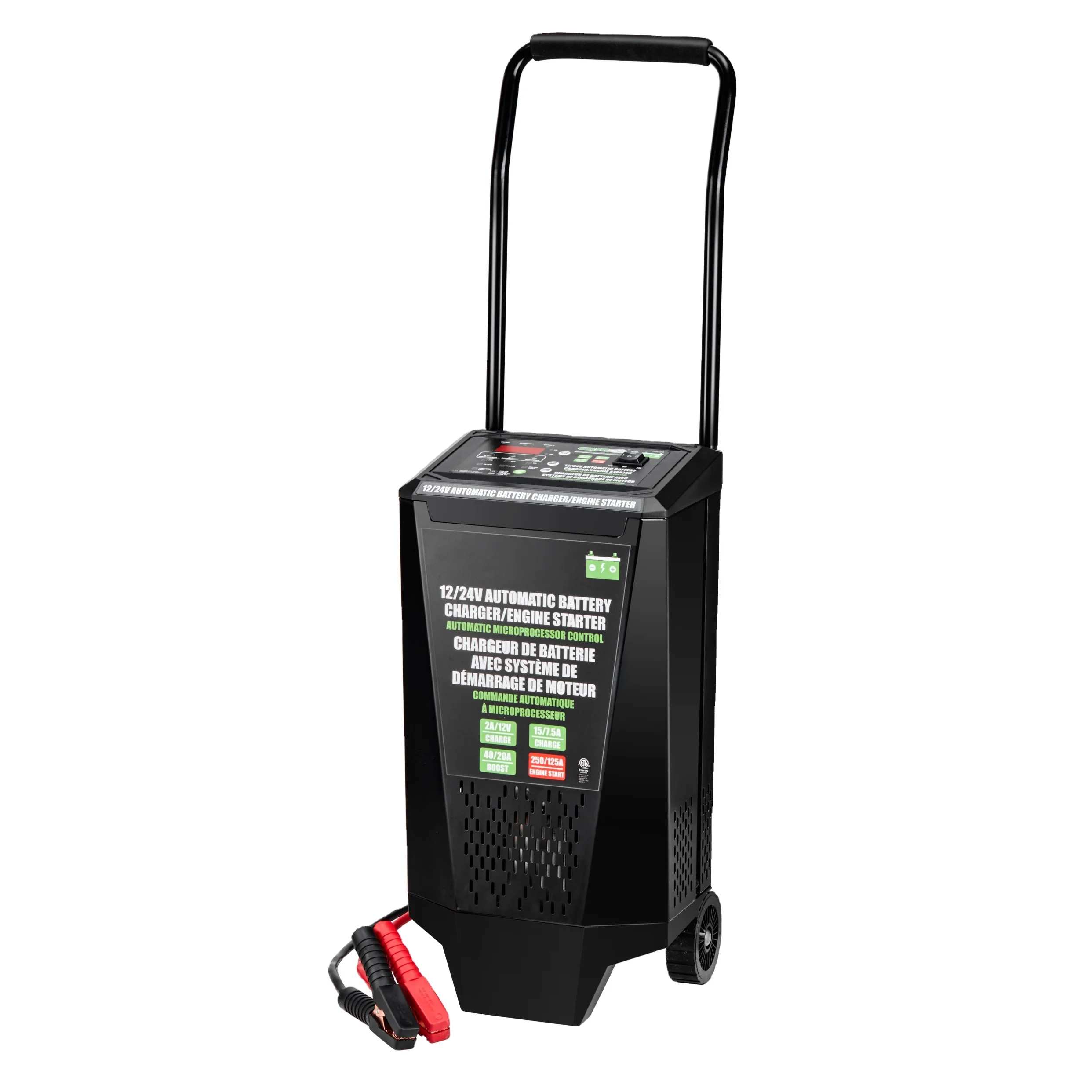 12 and 24 Volt Battery Charger - Universal 250A Auto