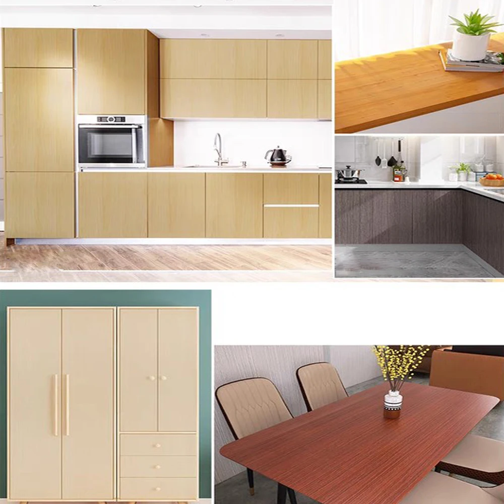 Self-adhesive Waterproof Pvc Sticker For Furniture Decoration Grain ...