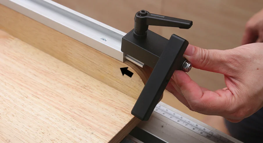 L-HT85 Aluminium Miter Saw Stop Block for T-Slot Track - OEM