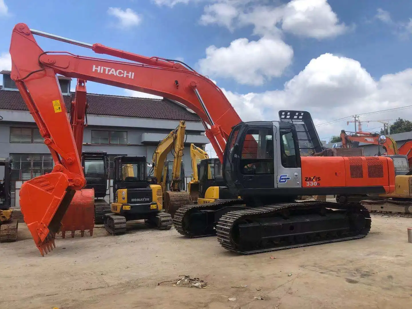 履带式挖掘机hitachi Zx330/二手日本发动机zx 330 - Buy 运行条件33吨日本二手日立zx330挖掘机出售上海网站,原装 ...
