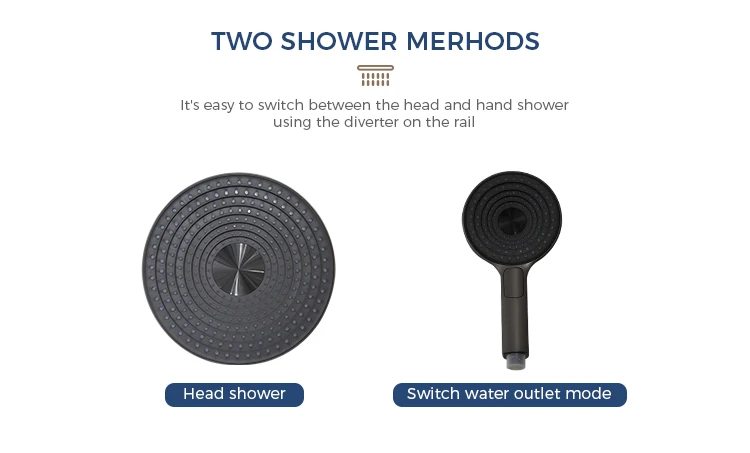 Smart Concealed Shower System Thermostatic Shower Set Bath Faucet 3 Way ...