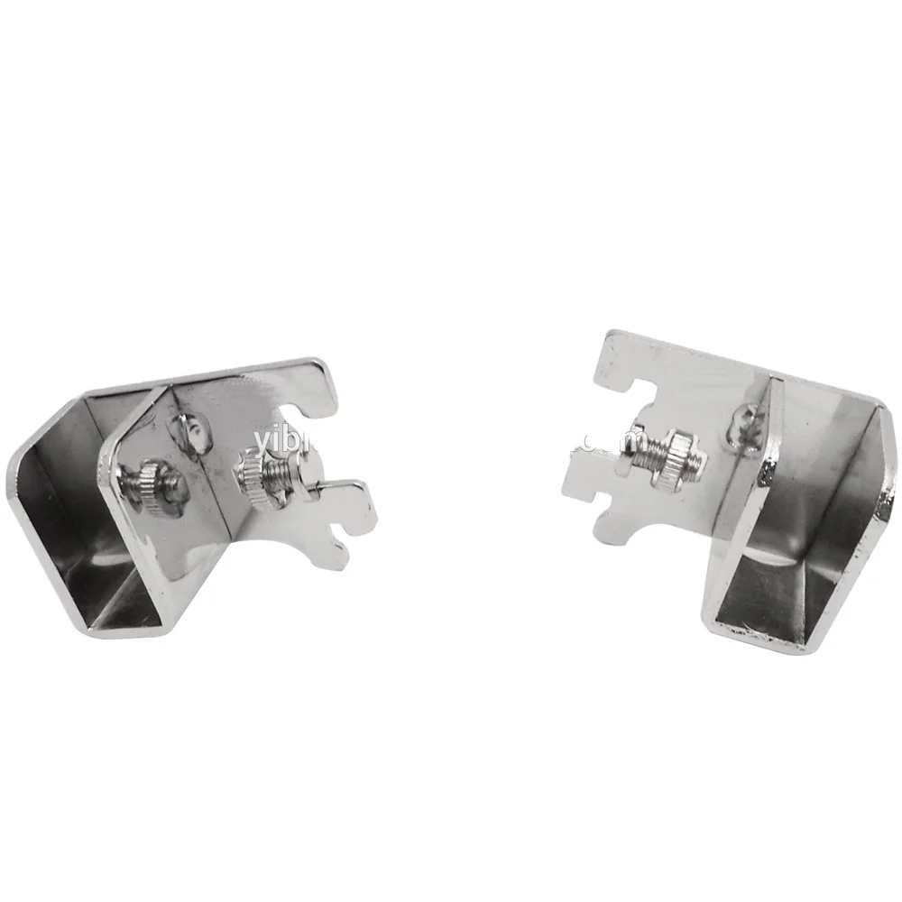 Wall Mounting metal square tube brackets holder pipe connectors support ...