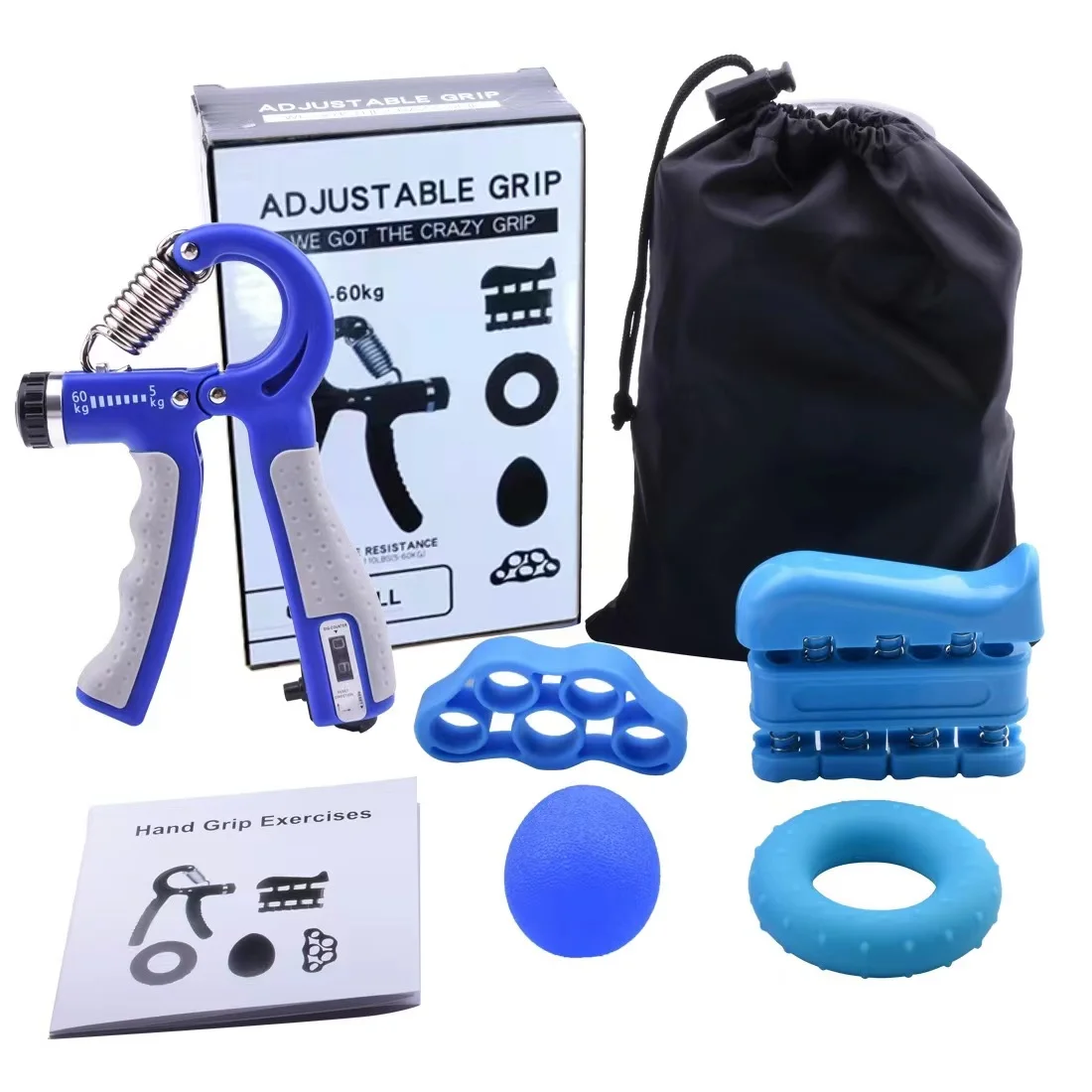 Counting Strengthener Hand Grip Strengthener Set 5 Pack Strength ...